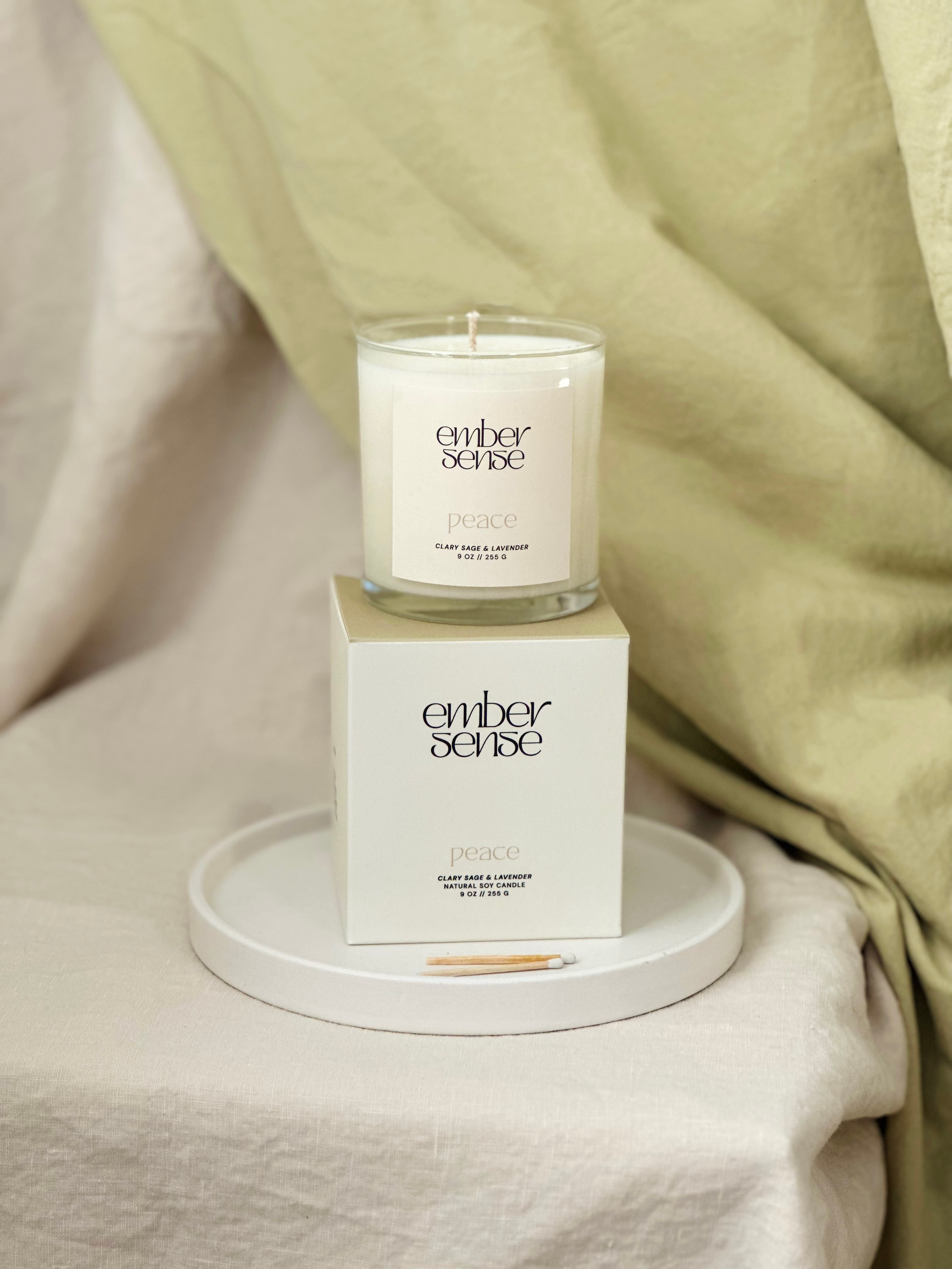 PEACE - CLARY SAGE & LAVENDER – EMBER SENSE